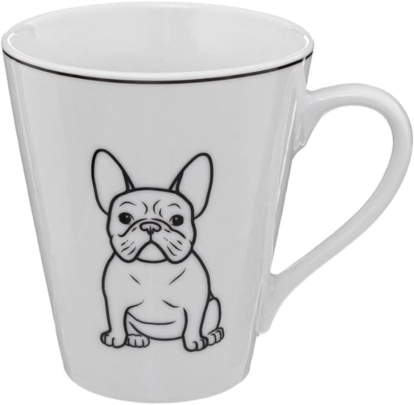 Keramikas krūze - Franču buldogs, 2 veidi – Arteos Home